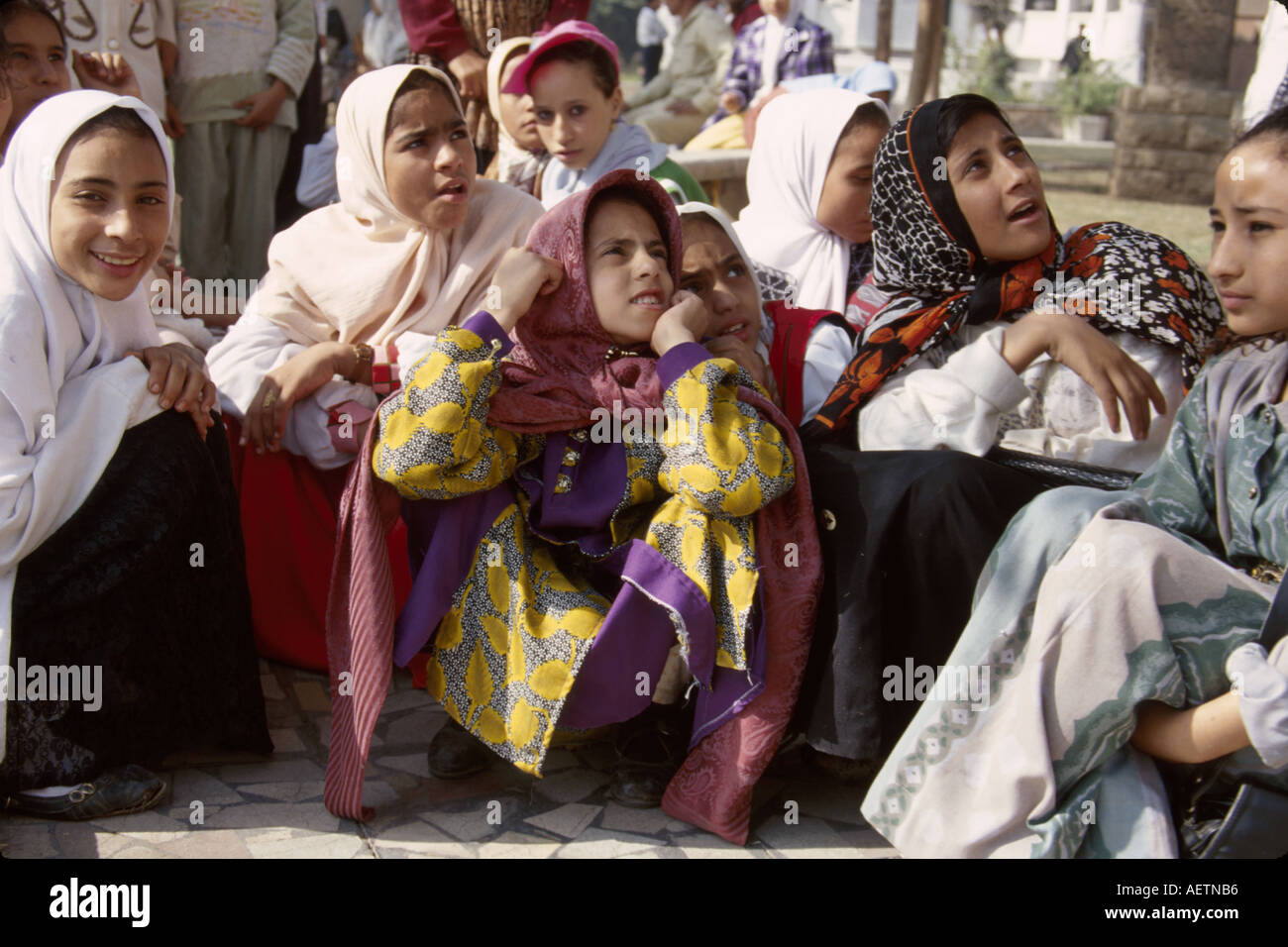 Egyptian women covered up hi-res stock photography and images - Alamy