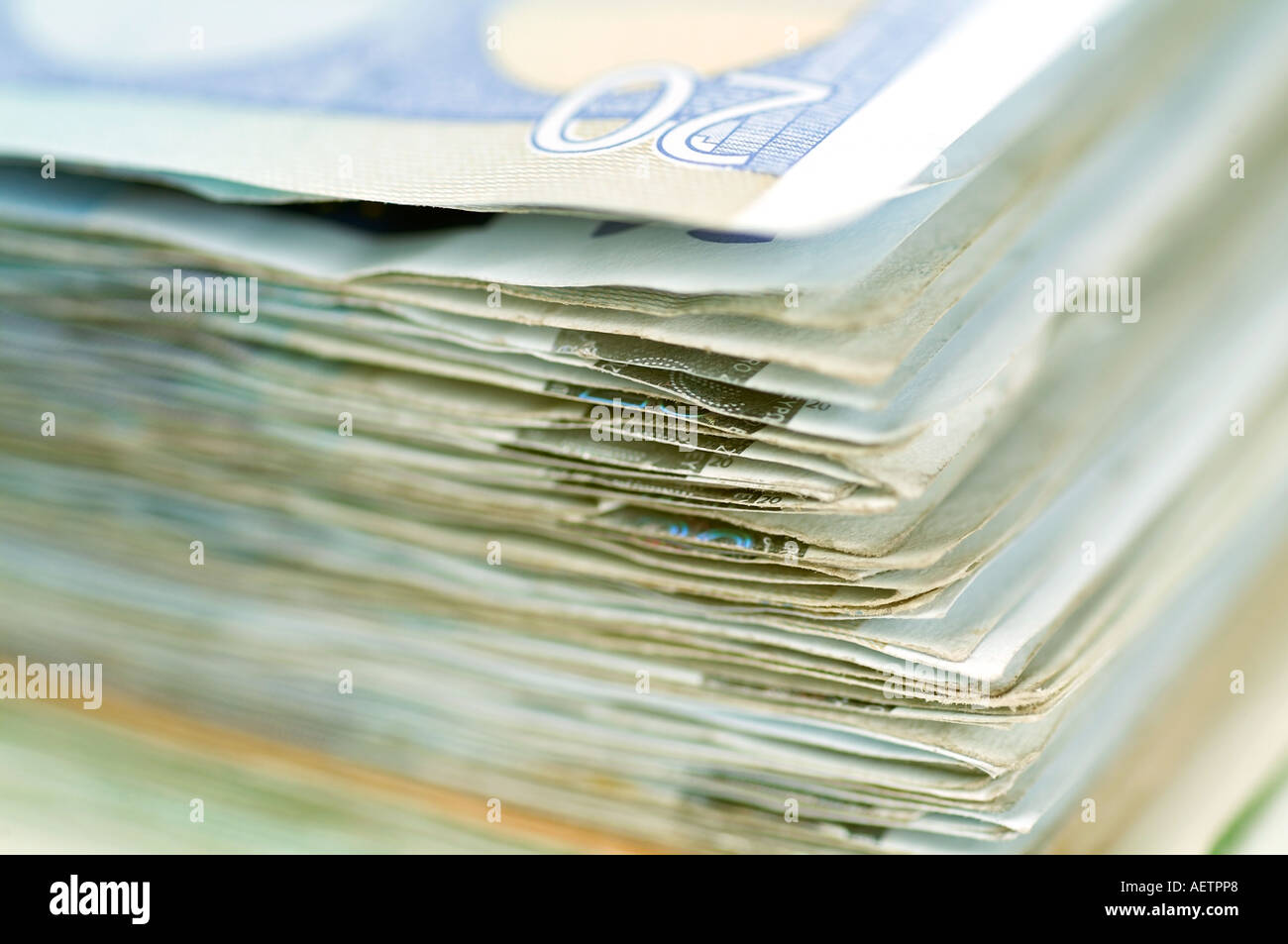 Pile of banknotes Stock Photo - Alamy
