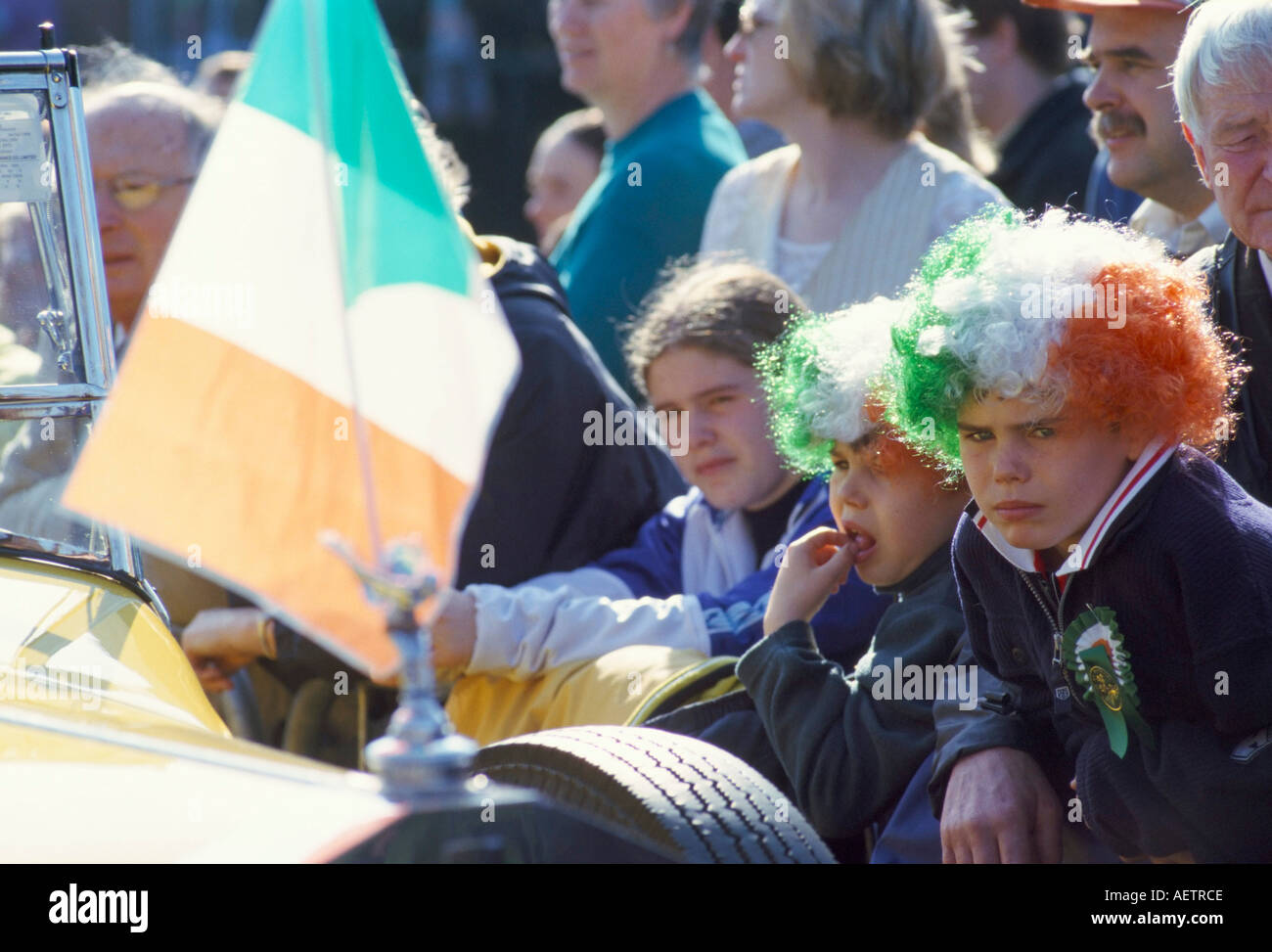 St Patrick s parade Patrick Street Dublin County Dublin Eire Ireland ...