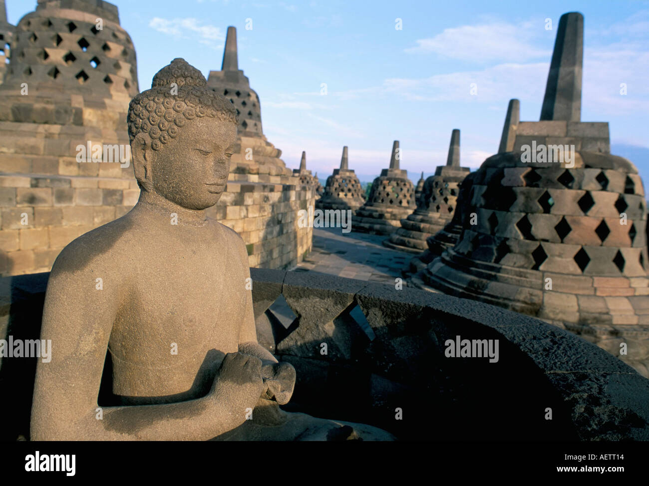 Arupadhatu Buddha 8th century Buddhist site of Borobudur UNESCO World ...