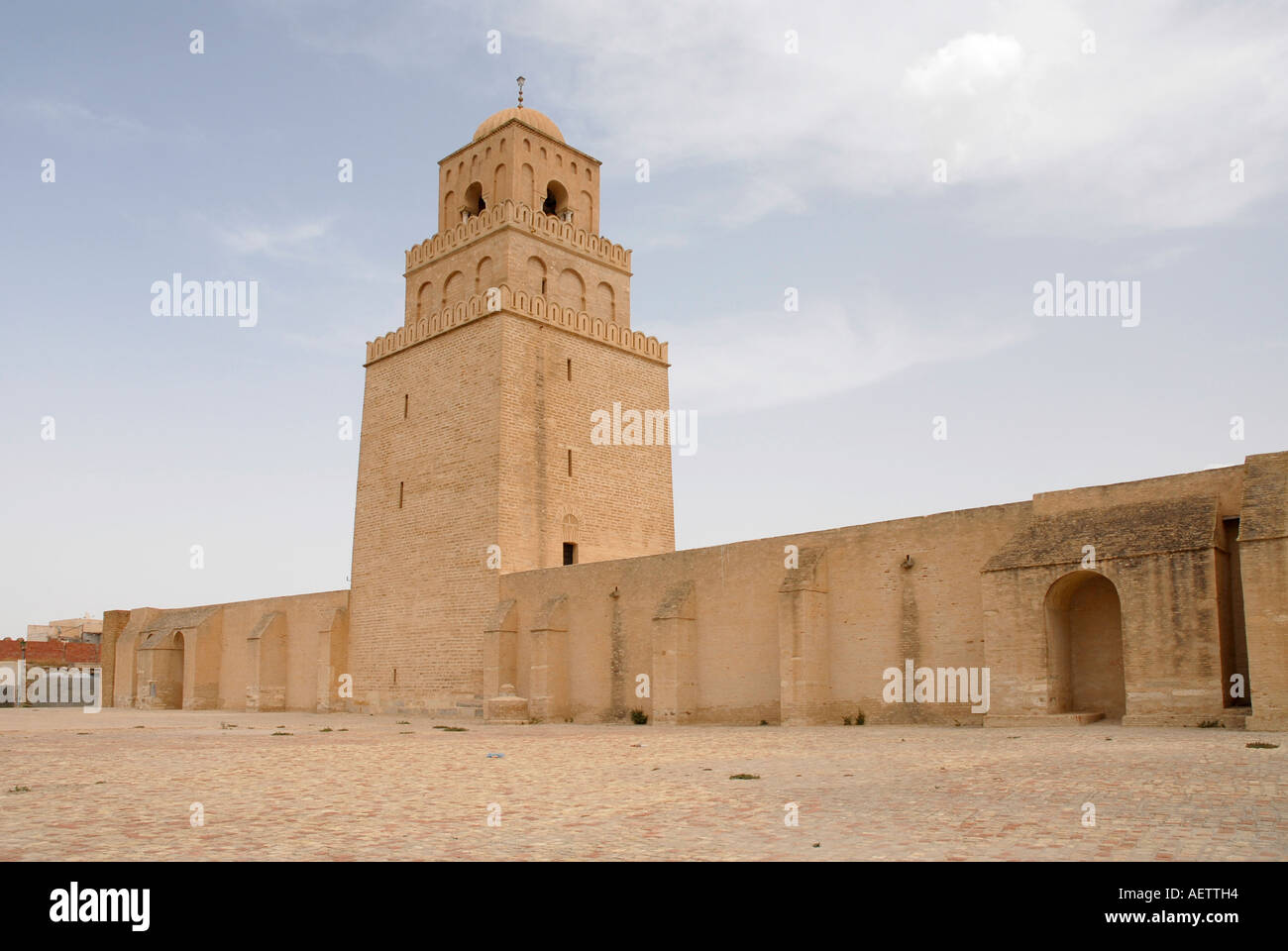 Sidi Oqba, the Great Mosque of Kairouan in Tunisia Stock Photo - Alamy