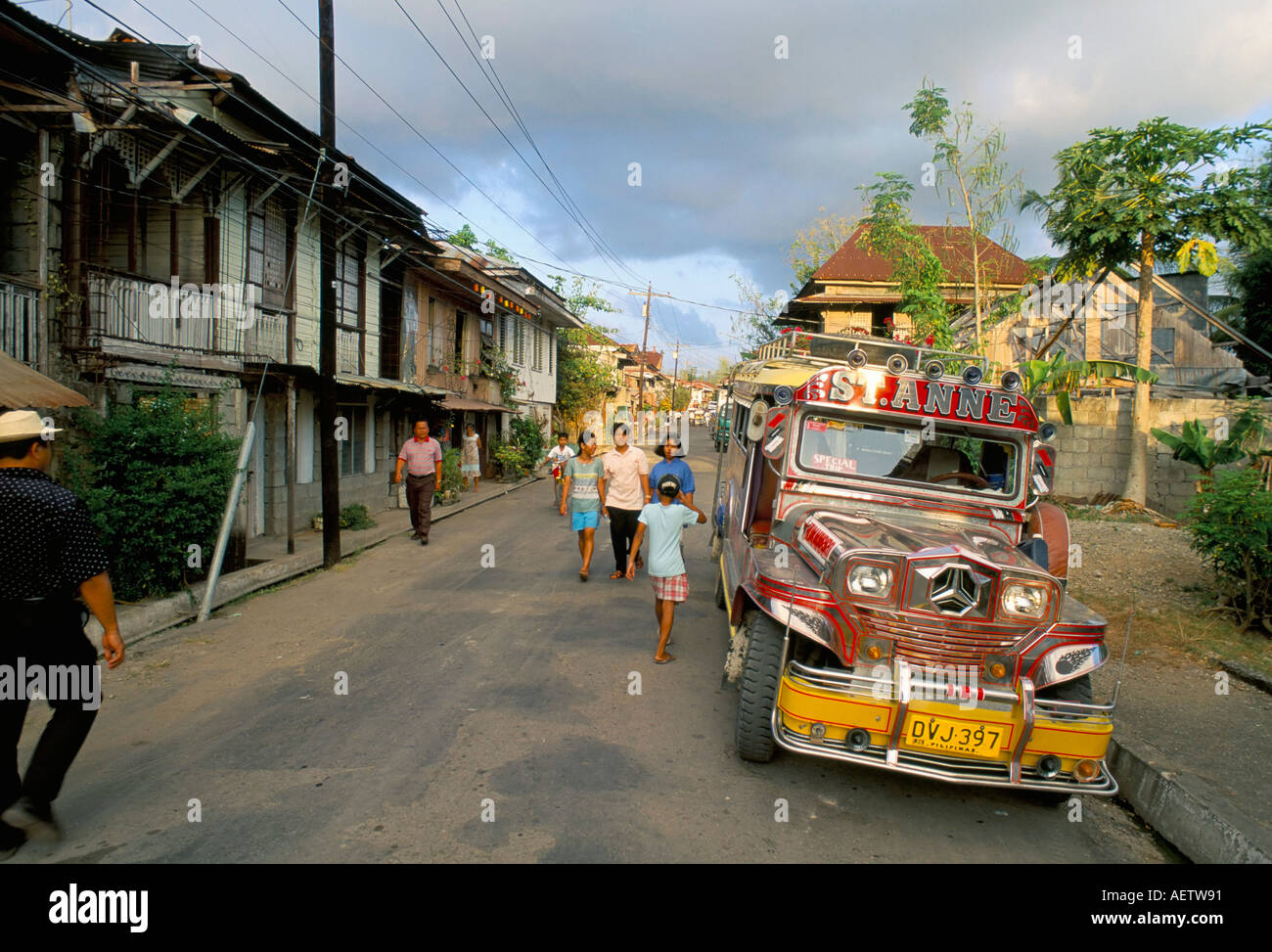 Town of Boac island of Marinduque south of Luzon Philippines Southeast ...