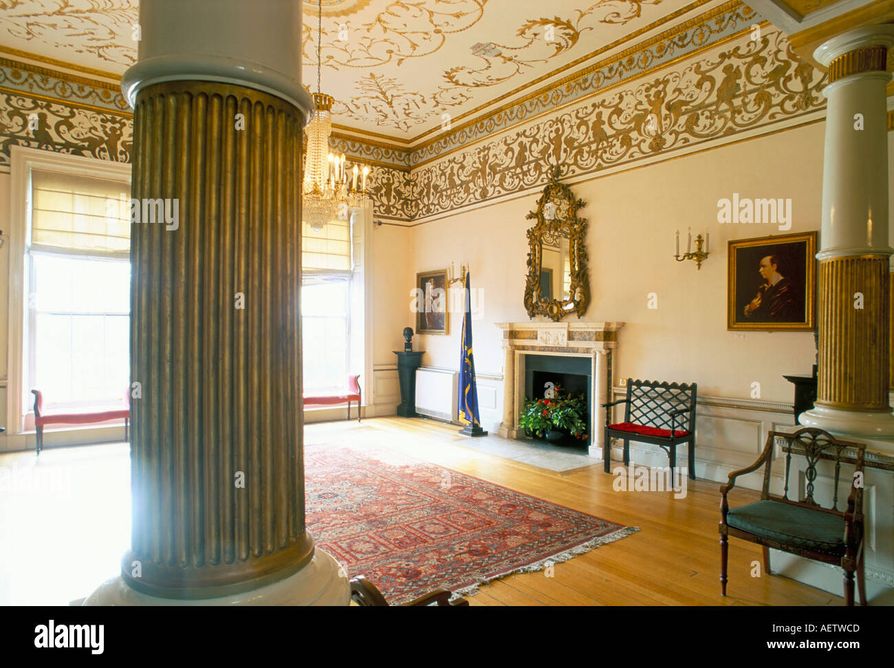 Interior of the Writers Gallery Dublin Writers Museum Dublin County ...