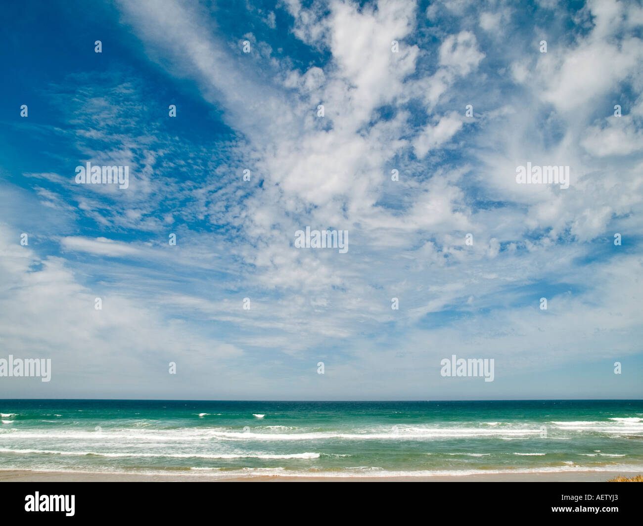 The beach at El Palmar Stock Photo - Alamy