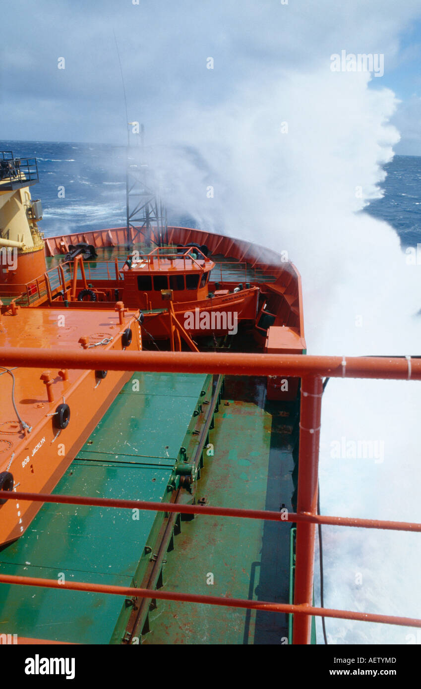 Aurora Australis the Australian Antarctic expedition ship in the ...