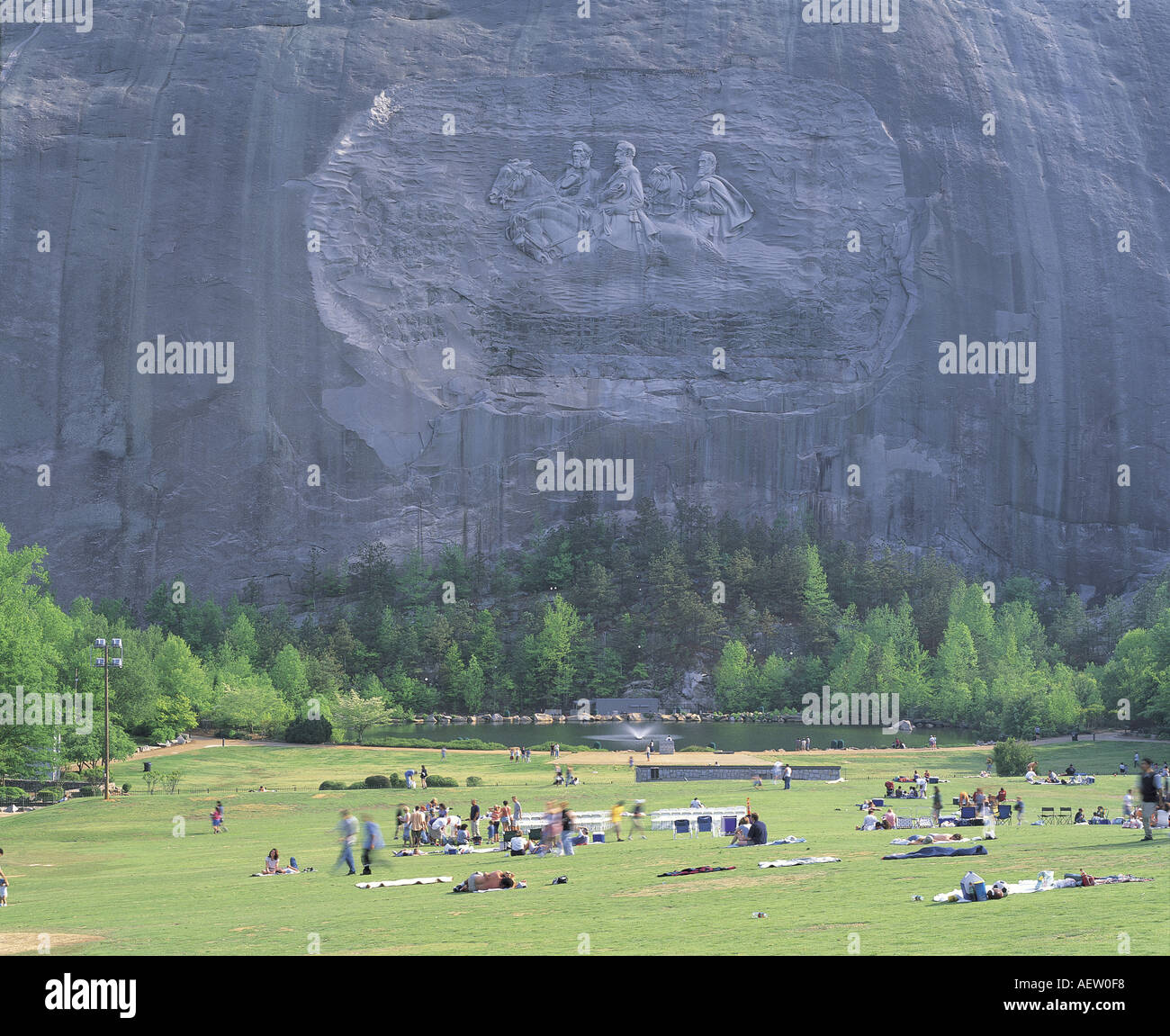 Stone Mountain Atlanta ATLANTA USA Stock Photo - Alamy