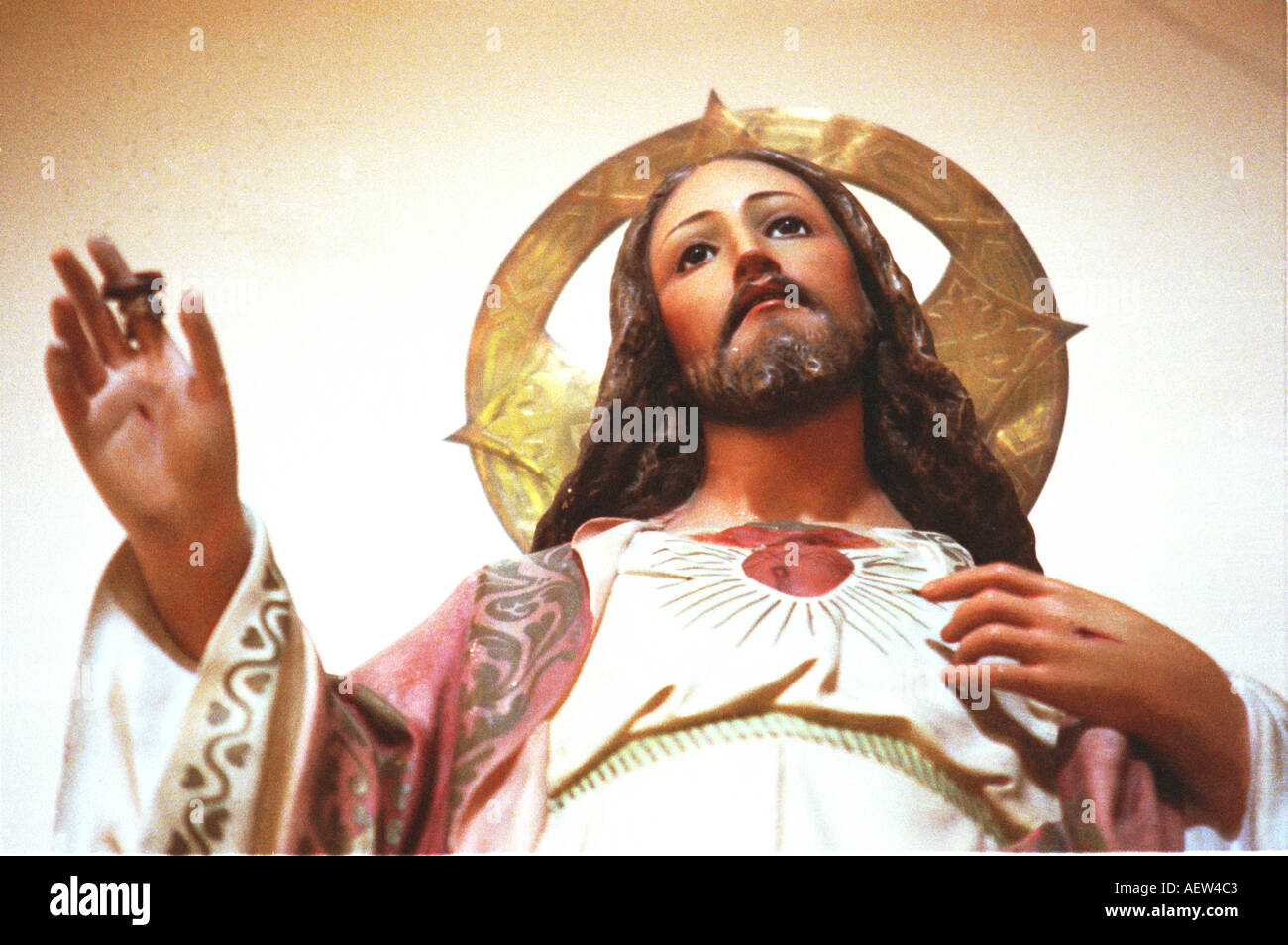 Jesus Christ statue Italy Stock Photo - Alamy