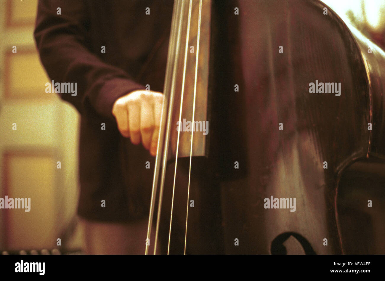Italy double bass man hi-res stock photography and images - Alamy
