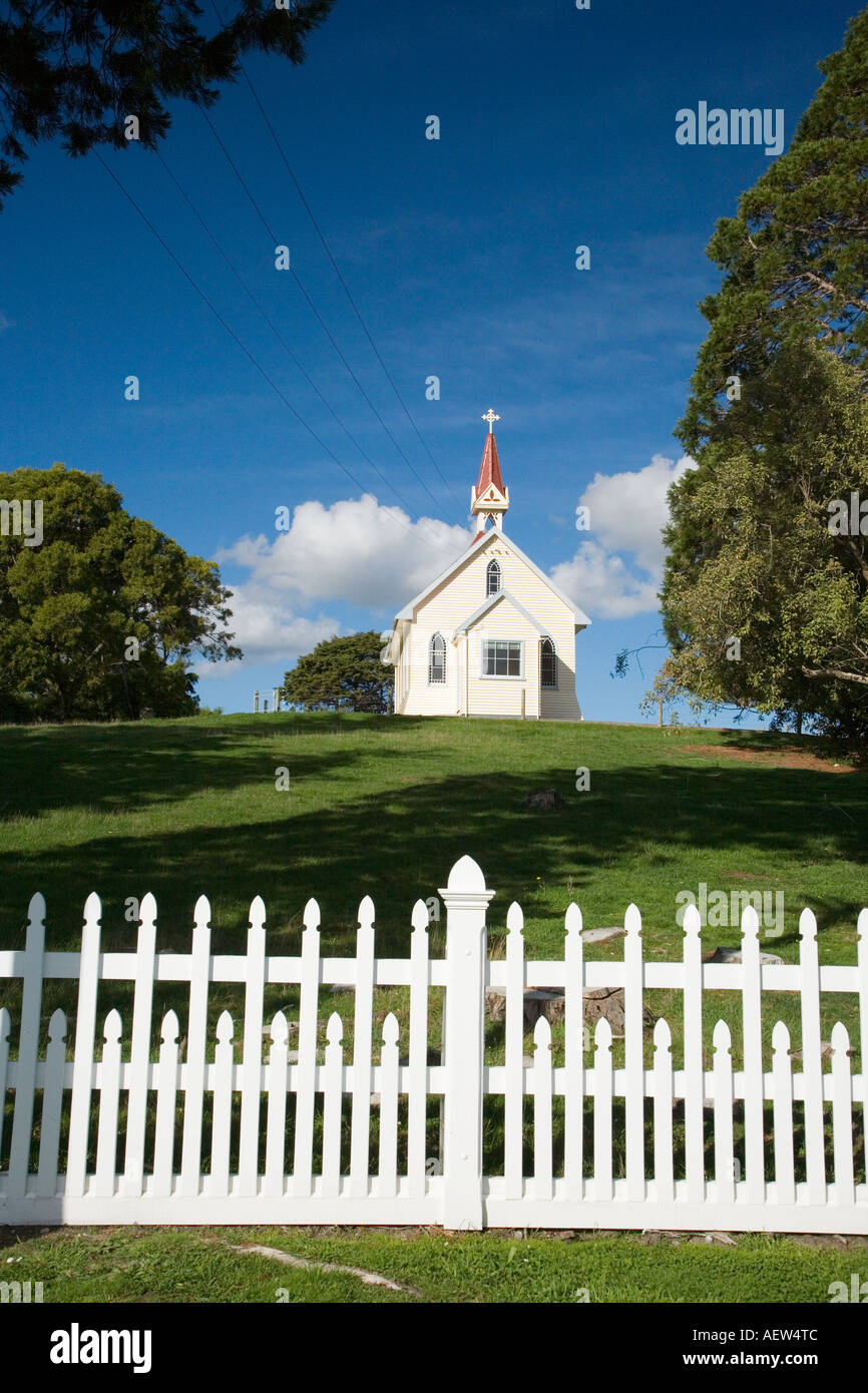 Historic Gladstone Church Wairarapa North Island New Zealand Stock ...