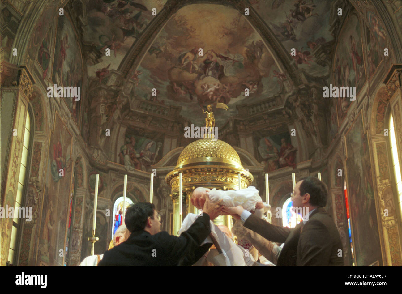 Baptism italy hi-res stock photography and images - Alamy