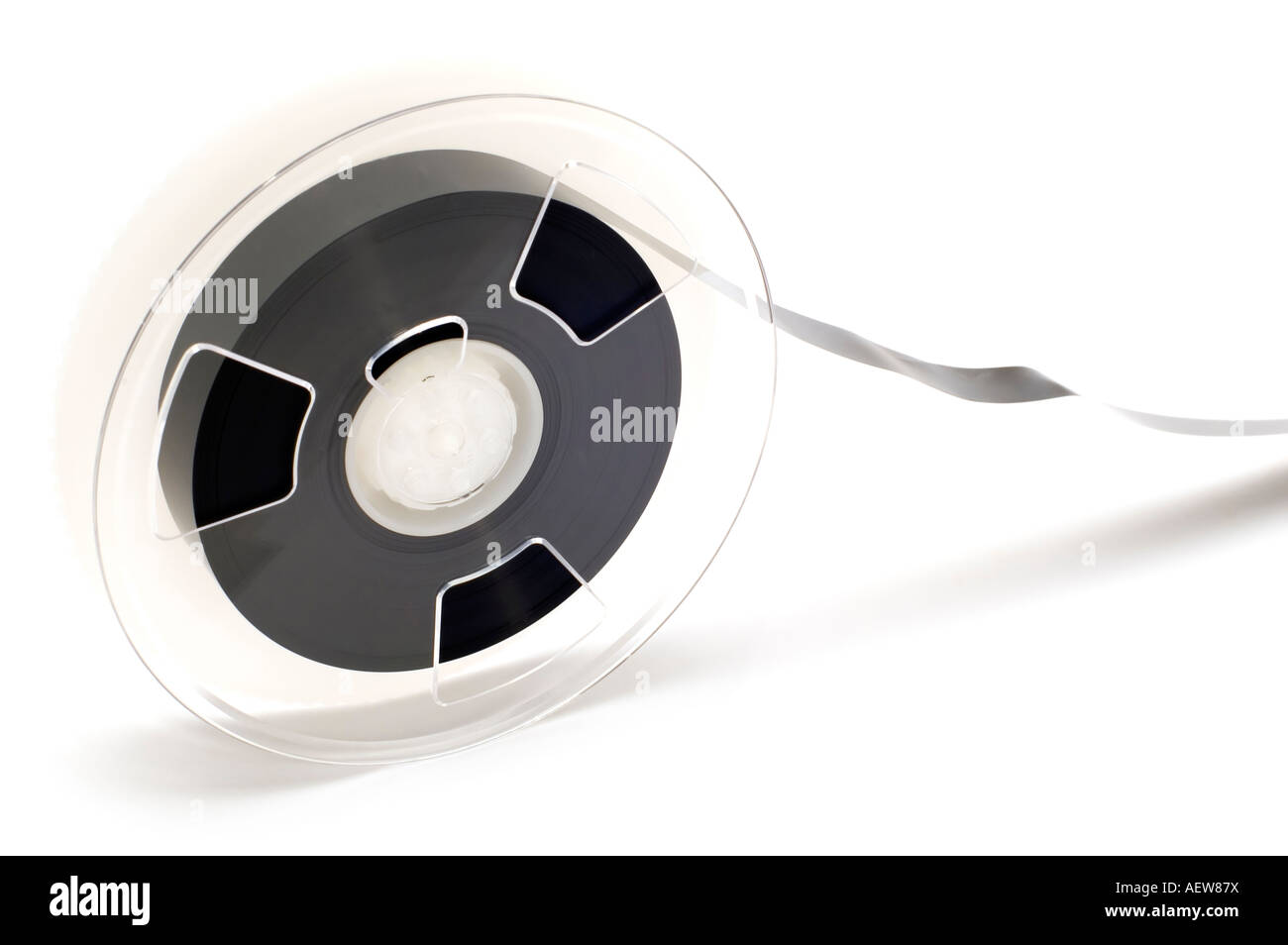series object on white isolated cassette spool Stock Photo - Alamy