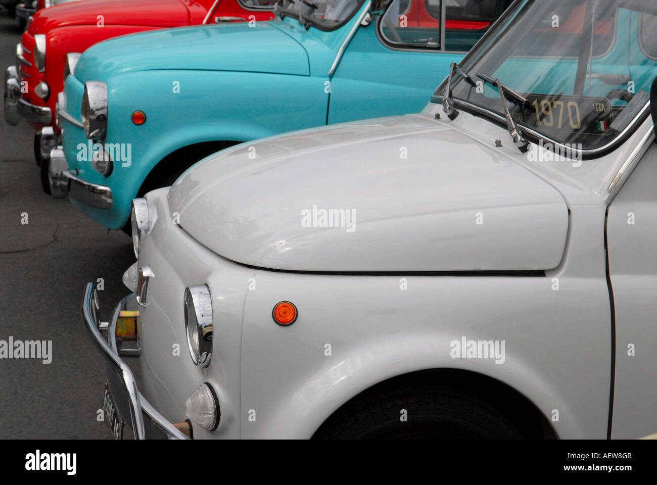 Vintage Cars mini cooper Stock Photo - Alamy