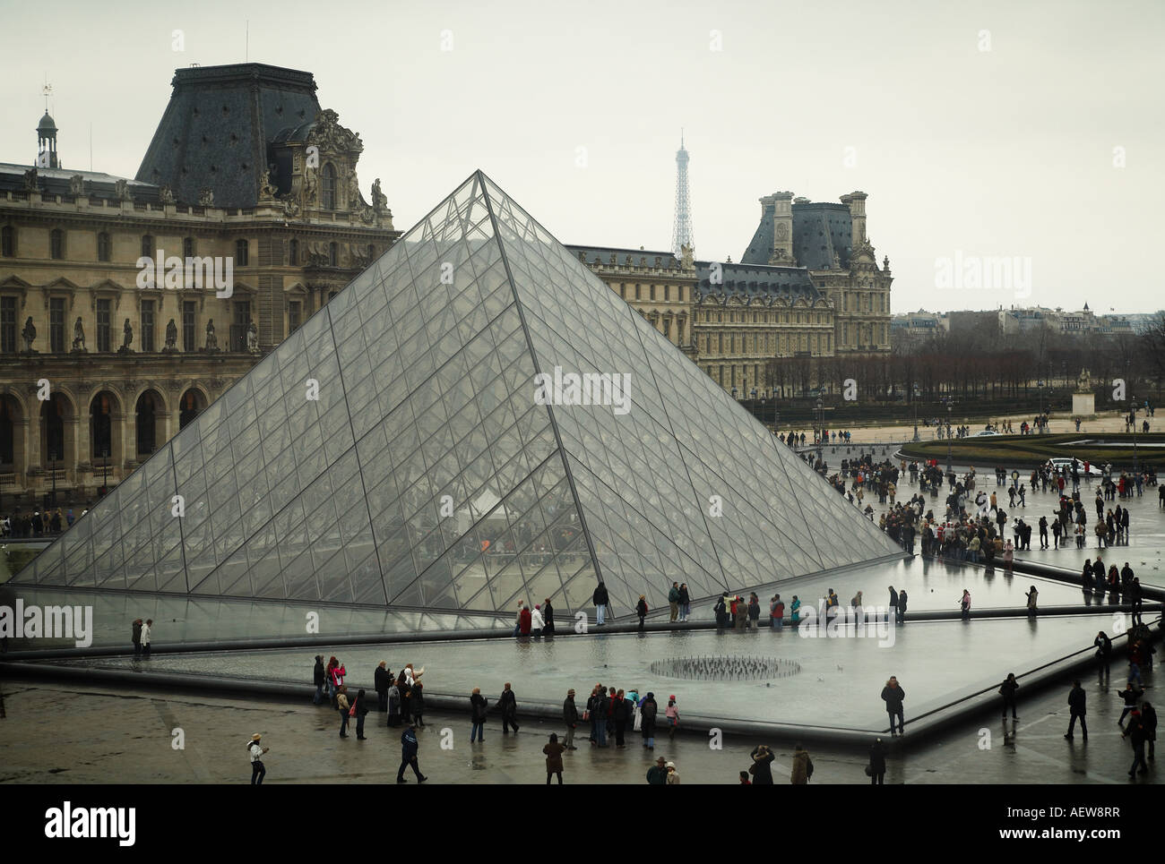 Pyramid at the Louvre Museum Paris France Stock Photo - Alamy