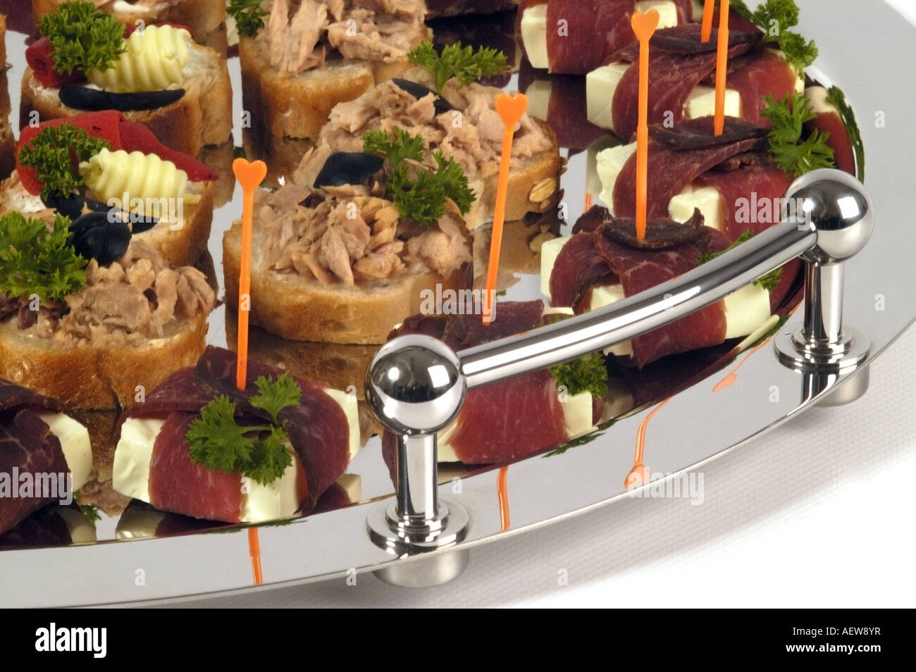 party nibbles bites Stock Photo - Alamy