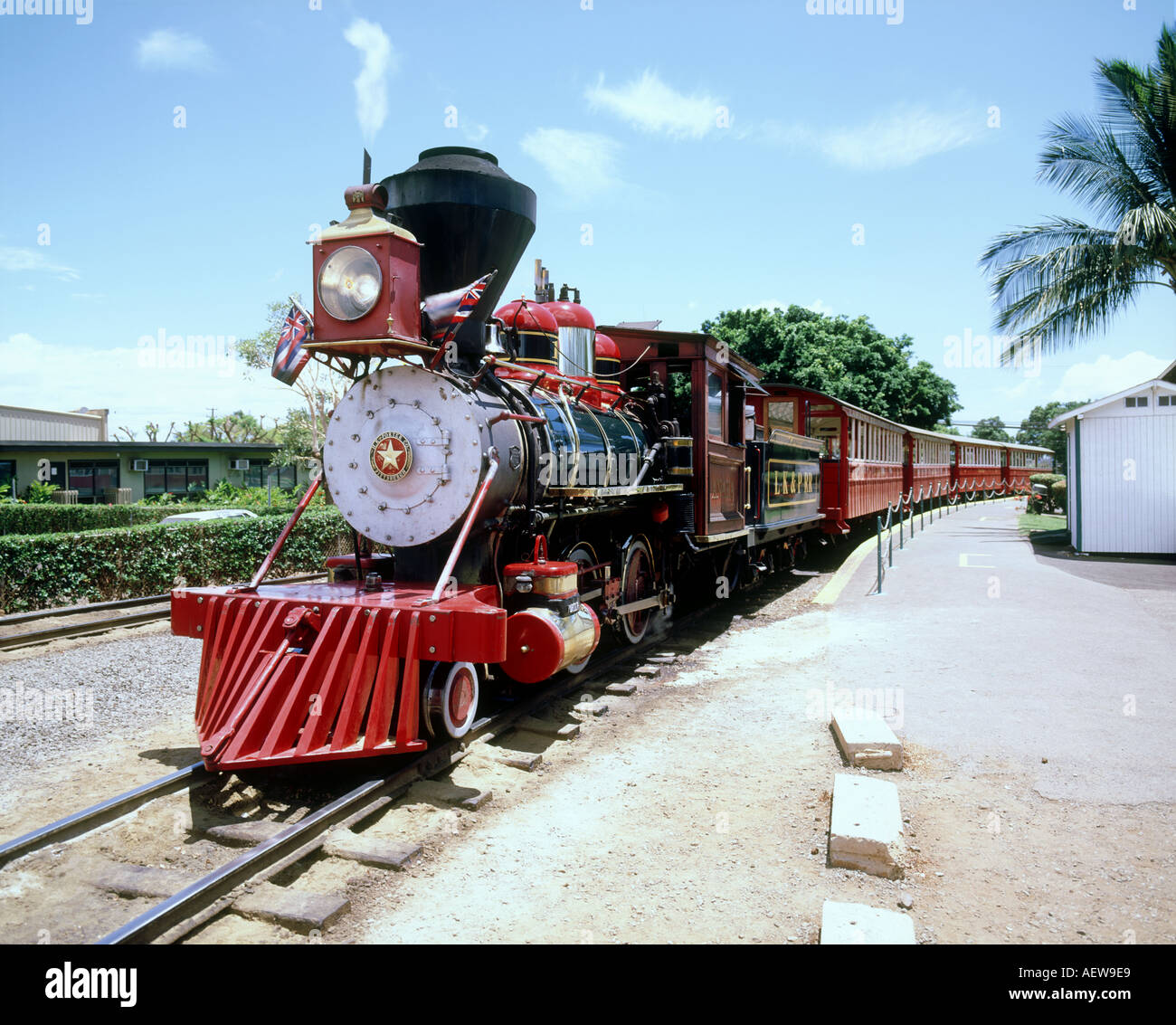 Lahaina sugar cane train maui hi-res stock photography and images - Alamy