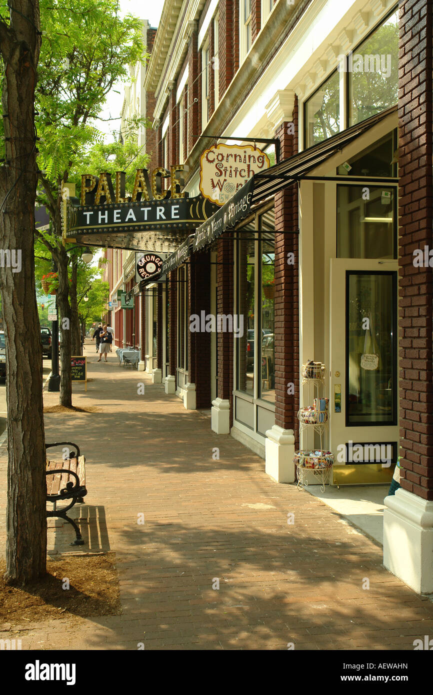 Downtown corning new york state hi-res stock photography and images - Alamy