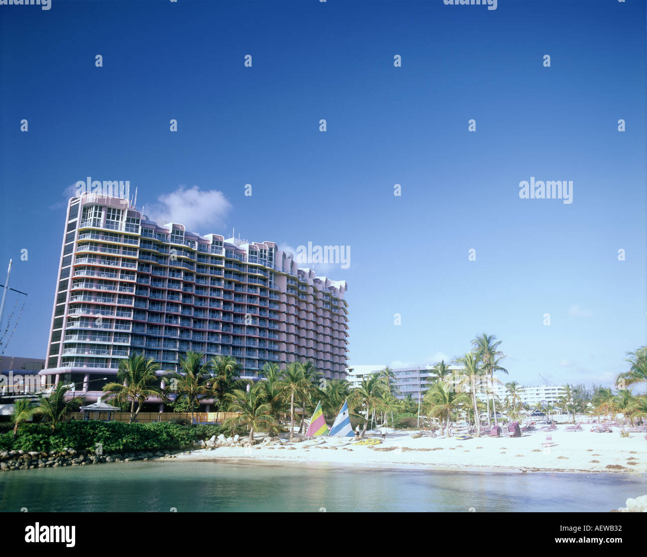 Nassau Marriott Resort NASSAU BAHAMAS Stock Photo - Alamy