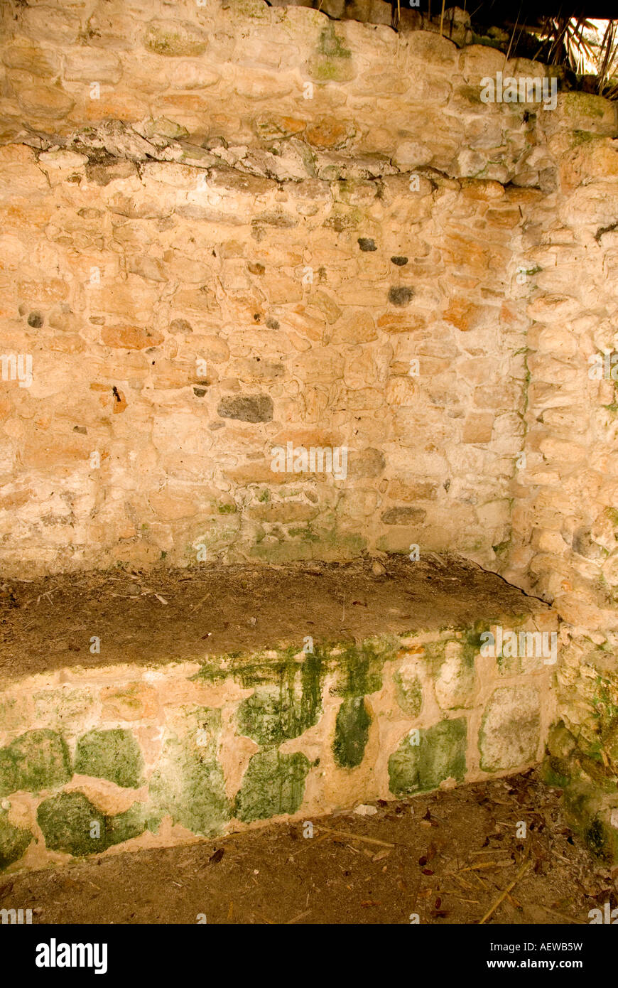 Costa Maya Chacchoben Mayan ruin Temple Pyramid burial chamber Stock ...