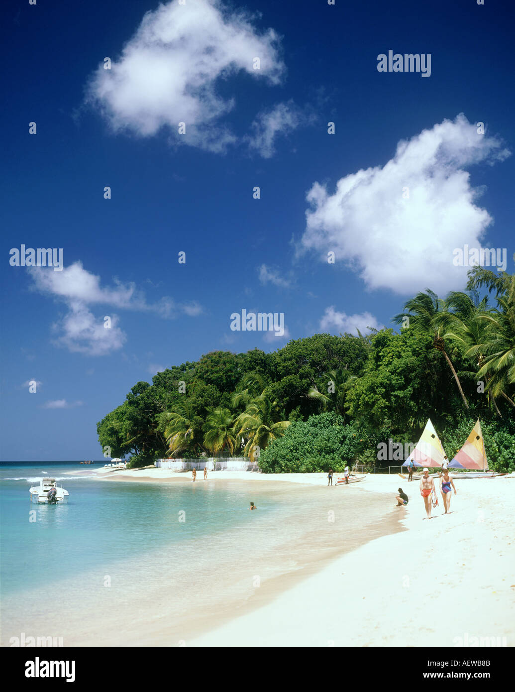 Holetown Beach BARBADOS IS Stock Photo - Alamy