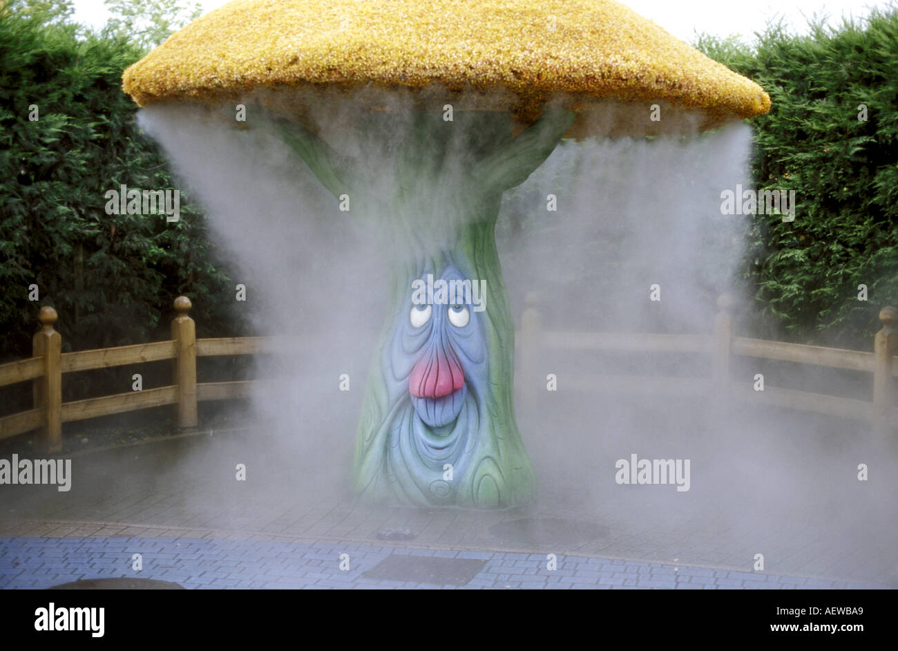 Refrigerating tree Gardaland amusement park Castelnuovo del Garda ...