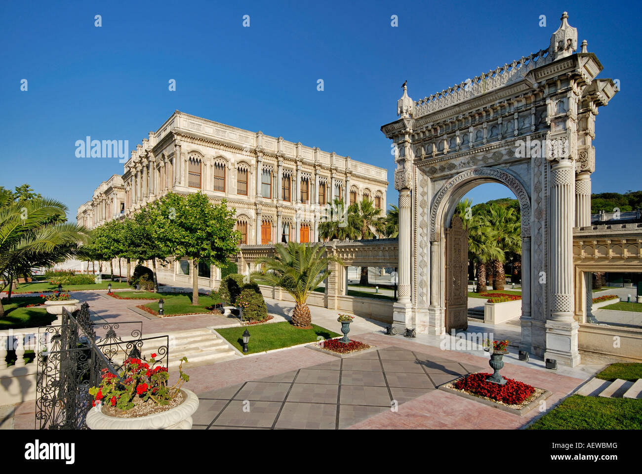 Ciragan Palace Istanbul, Turkey Stock Photo - Alamy