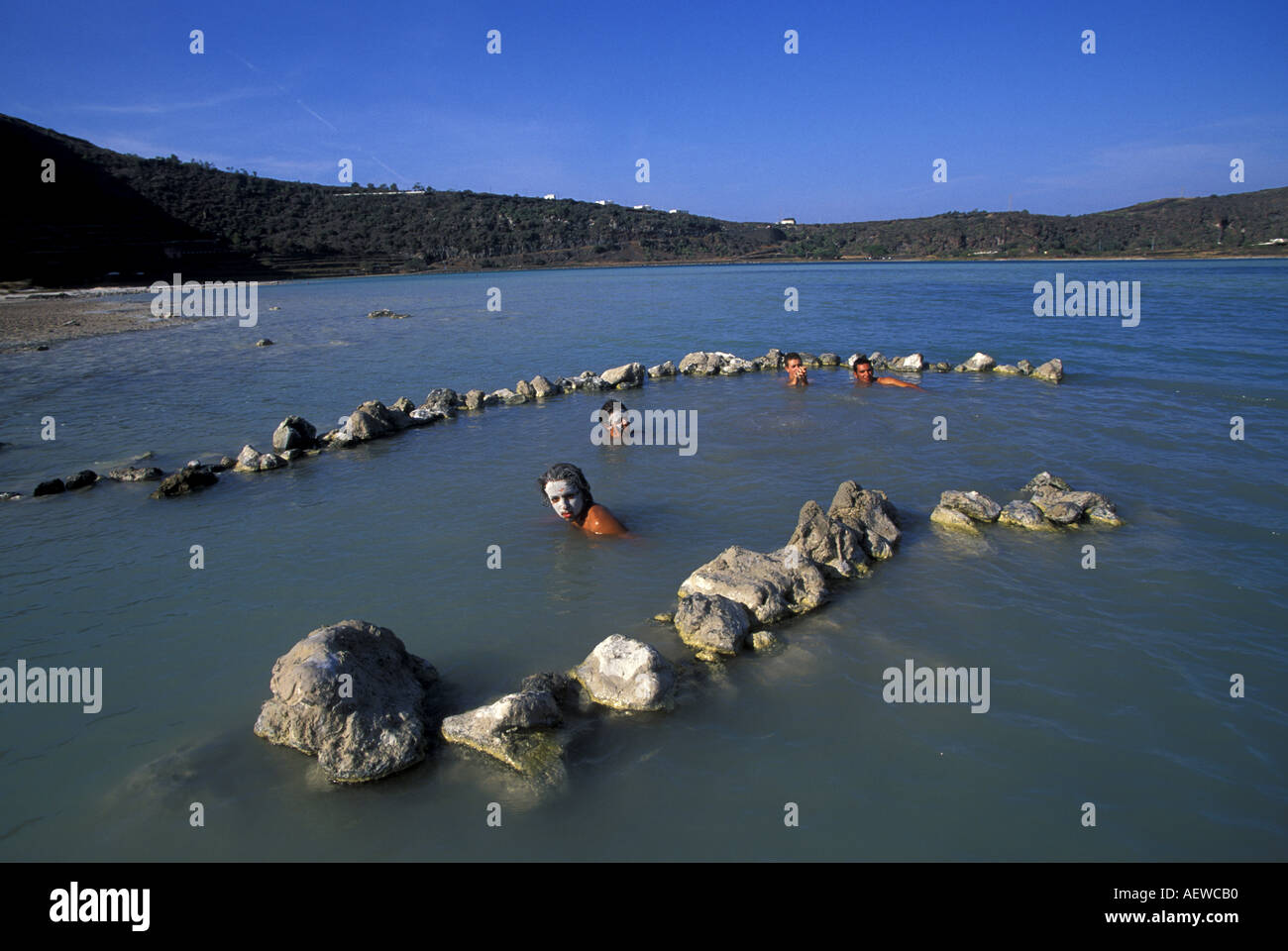 Mud Venere lake Pantelleria island Sicily Italy Stock Photo - Alamy