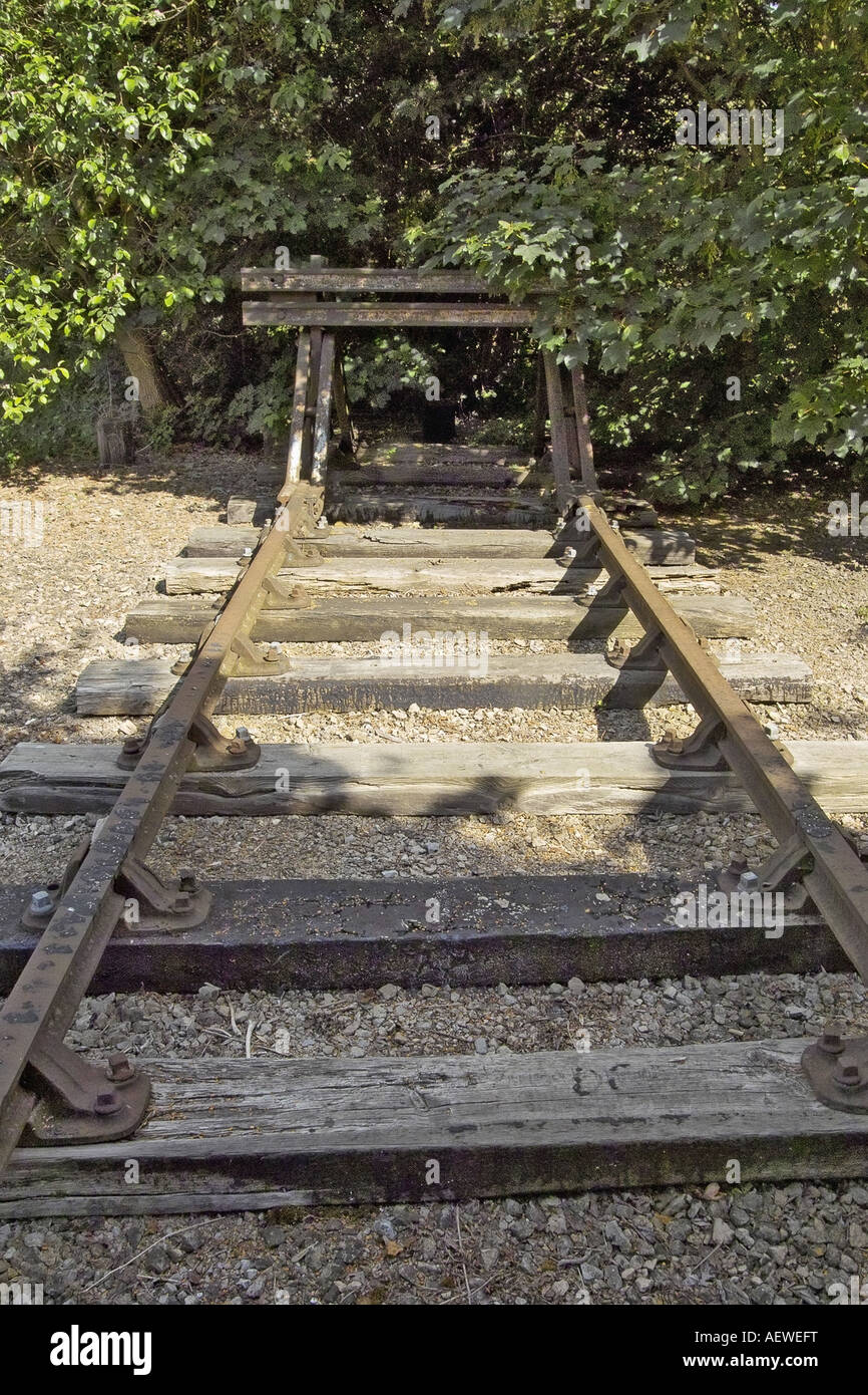 end of the line Stock Photo - Alamy