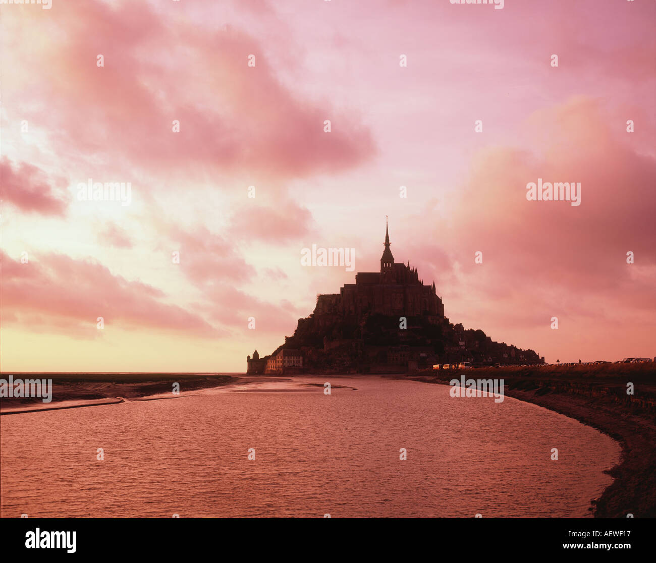 Mont Saint Michel World Heritage BRETAGNE FRANCE Stock Photo - Alamy