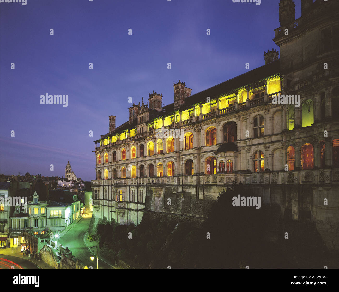 Chateau de Blois World Heritage LOIRE FRANCE Stock Photo - Alamy