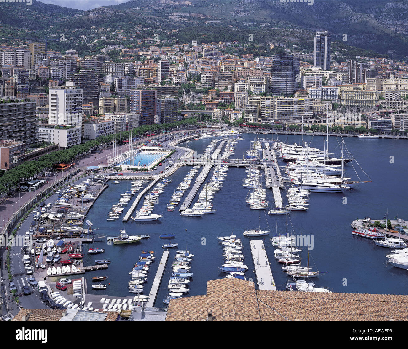 Port de Monaco MONACO Stock Photo - Alamy