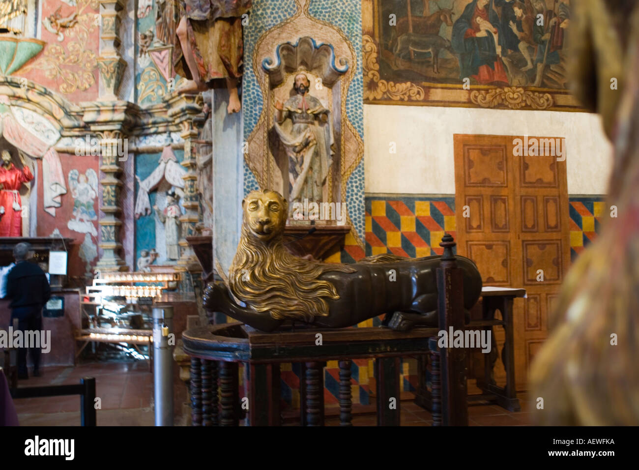 Mission San Xavier del Bac San Xavier Indian Reservation Arizona Stock ...
