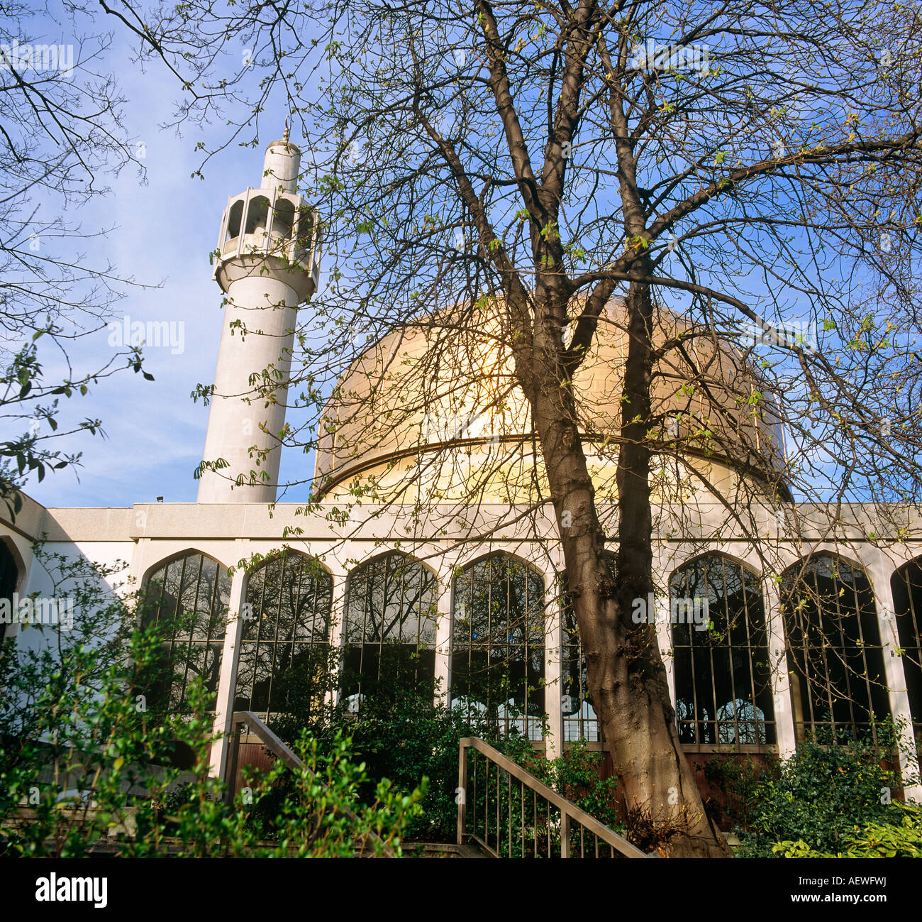 Regents park mosque hi-res stock photography and images - Alamy