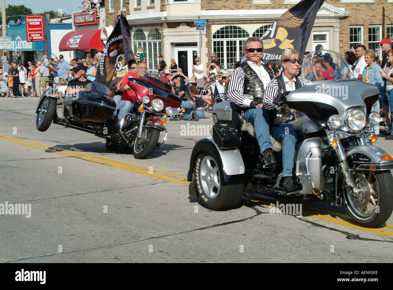 100th anniversary bike rally harley hi-res stock photography and images ...