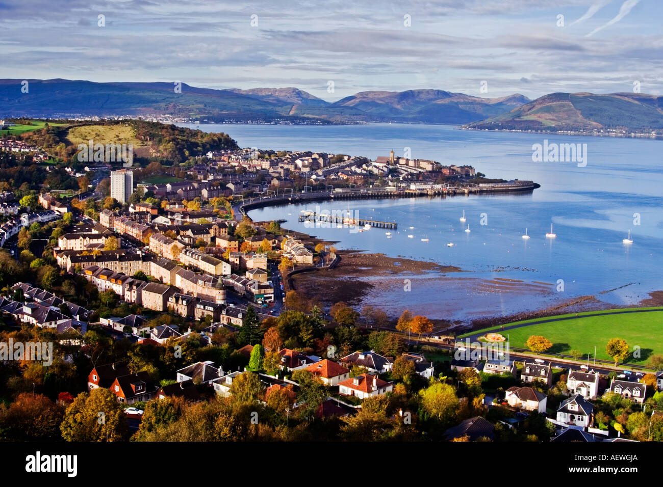 Gourock bay hi-res stock photography and images - Alamy