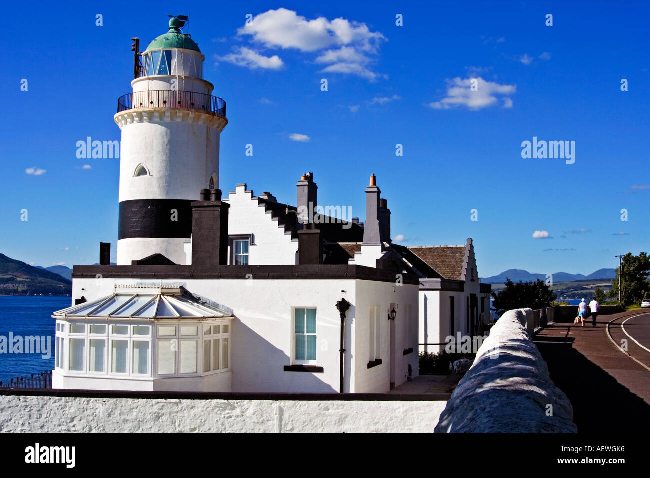 Cloch lighthouse hi-res stock photography and images - Alamy