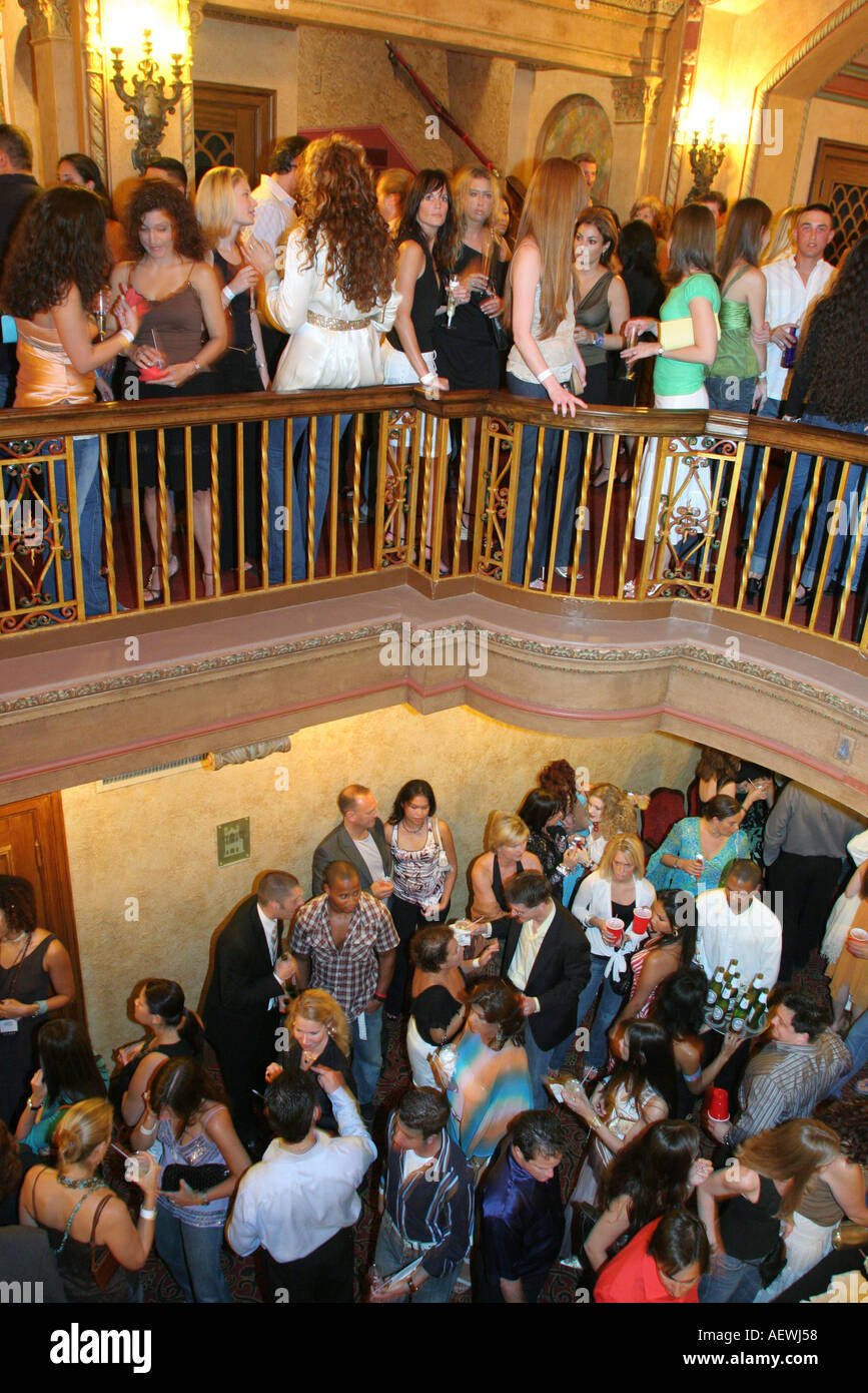 Crowded balcony hi-res stock photography and images - Alamy
