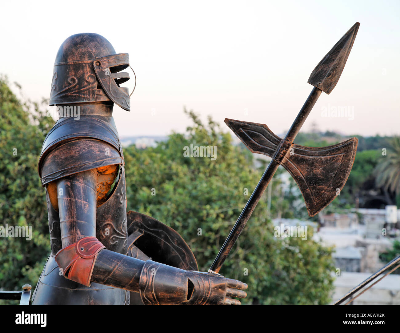 Knight Guarding The Clock Tower Old Rhodes Town Rhodes Greek Islands ...