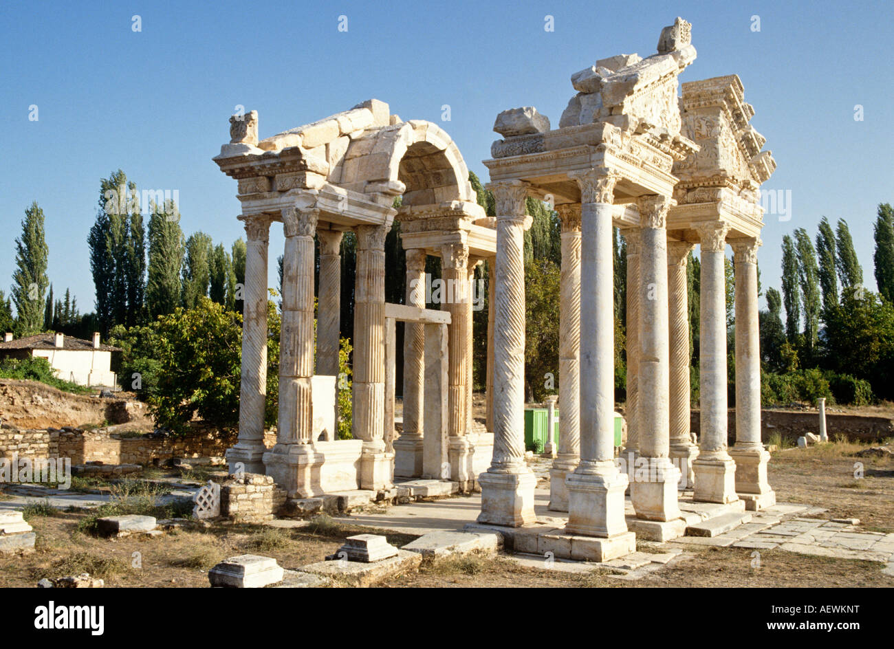 Ancient Temple Ephesus Turkey Asia Minor Stock Photo - Alamy