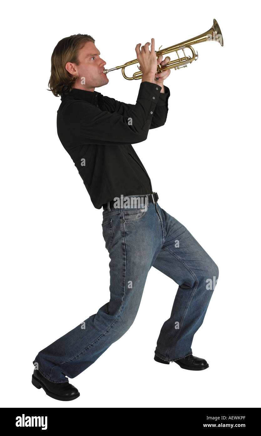 Blow horn Cut Out Stock Images & Pictures - Alamy