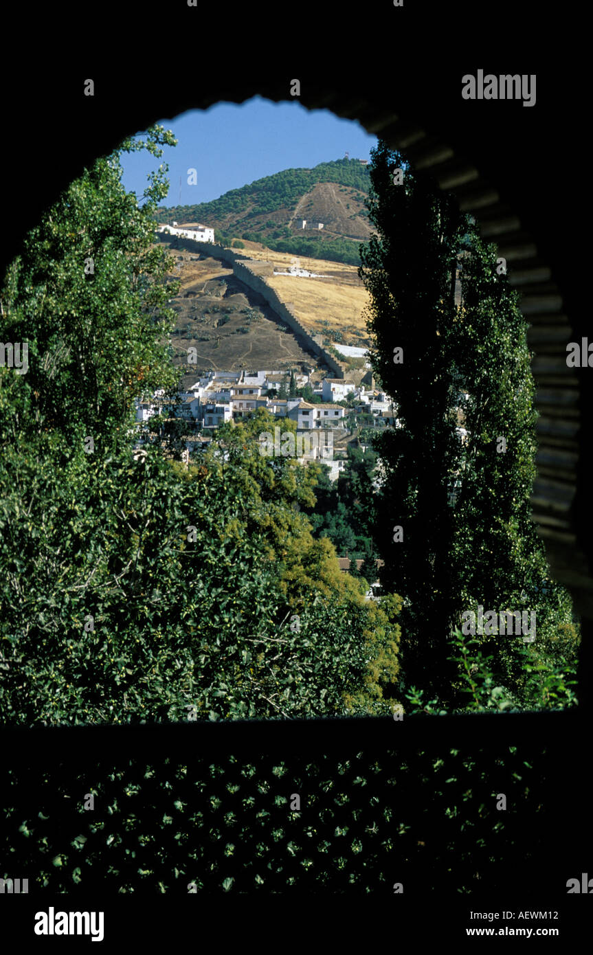 Granada view from the Alhambra Stock Photo - Alamy