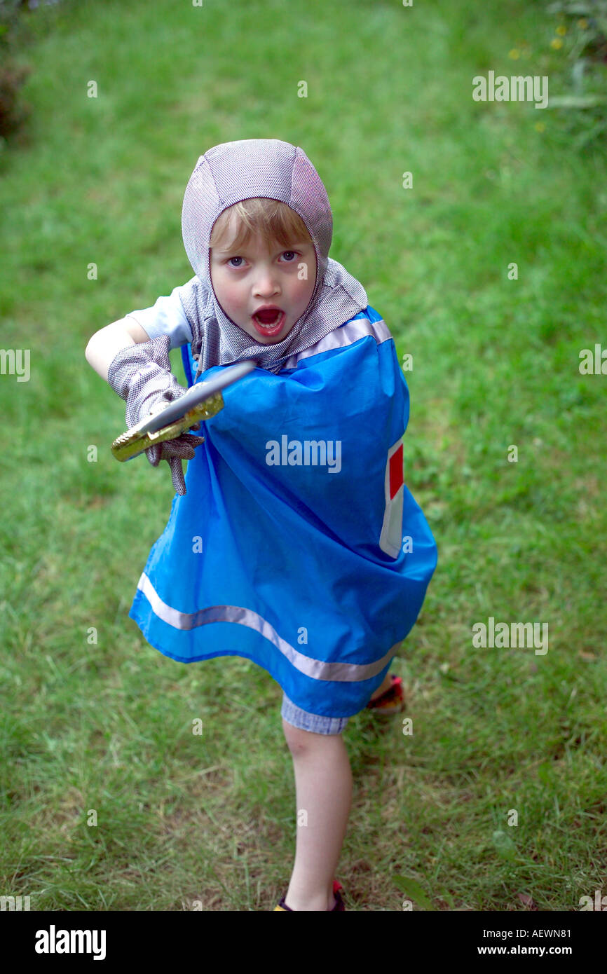 Suit of armour child hi-res stock photography and images - Alamy