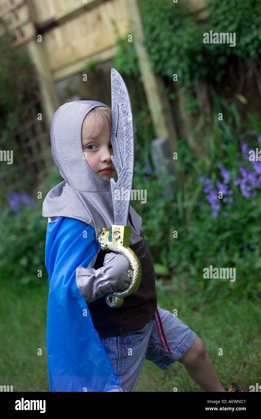 Suit of armour child hi-res stock photography and images - Alamy