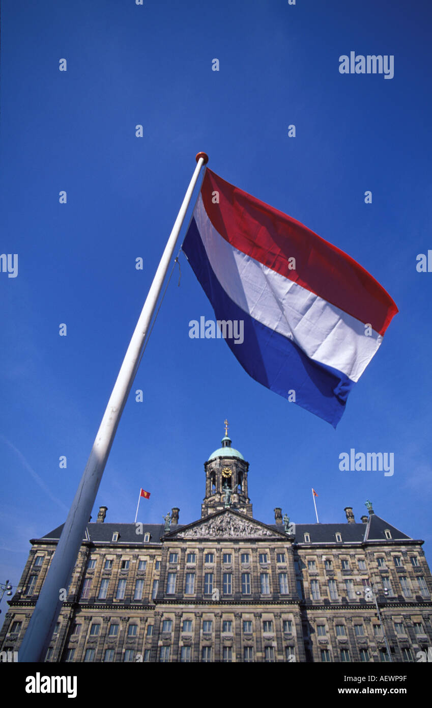 Royal palace dam square royal palace amsterdam hi-res stock photography ...