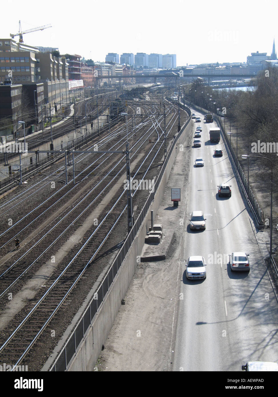 Subway bridge in Stockholm Stock Photo - Alamy