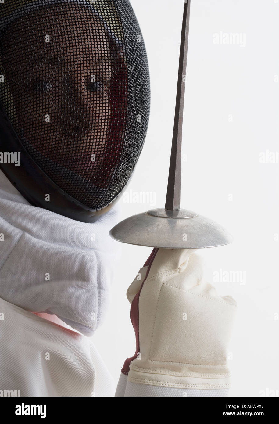 Closeup fencer hi-res stock photography and images - Alamy