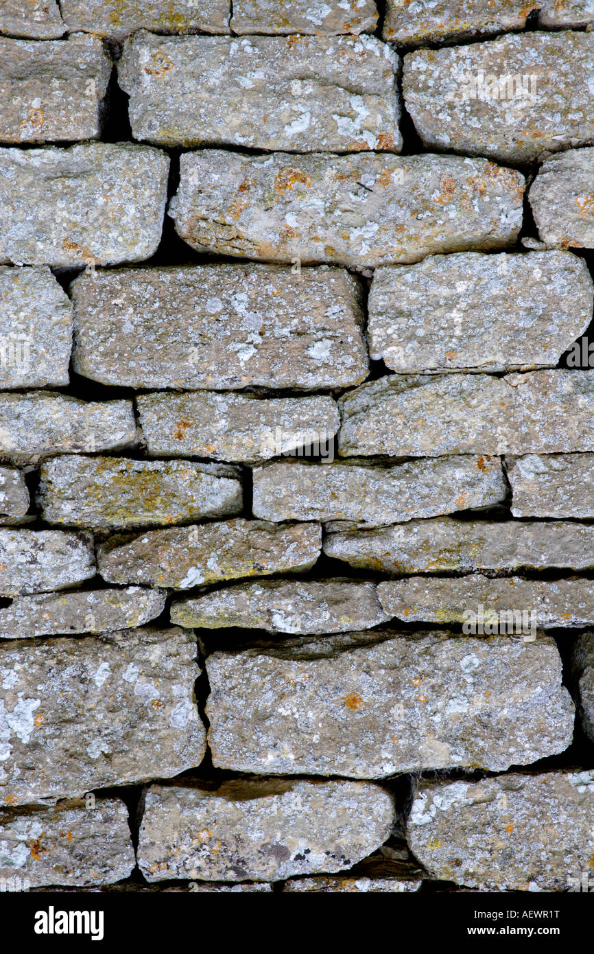 Dry stone wall detail Stock Photo - Alamy
