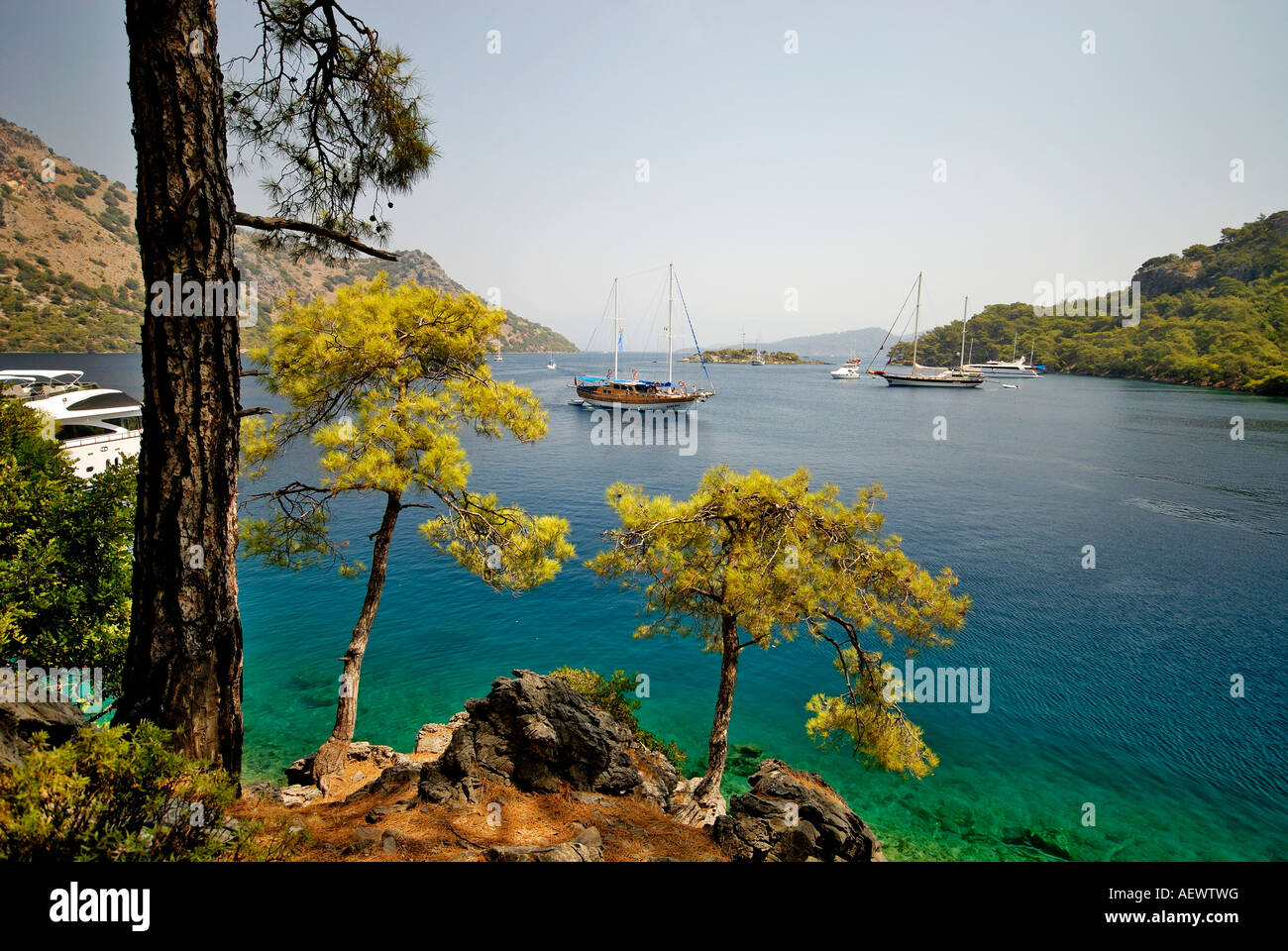Fethiye Bay, Turkey Stock Photo - Alamy