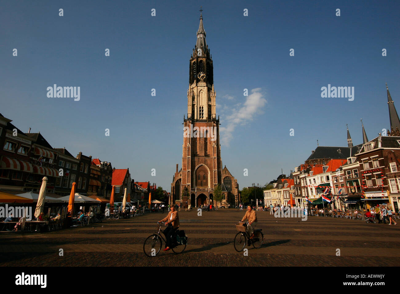 Nieuwe Kerk New Church in Delft Netherlands Stock Photo - Alamy