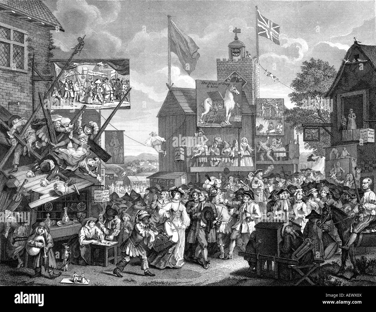 Tavern 1700s Black and White Stock Photos & Images - Alamy