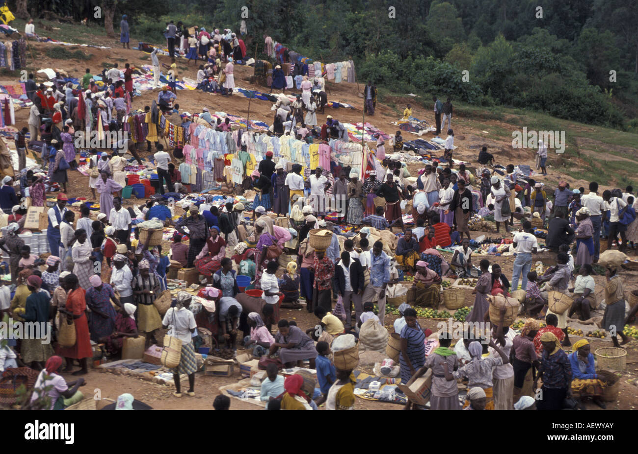 Market in Meru, kenya Stock Photo - Alamy